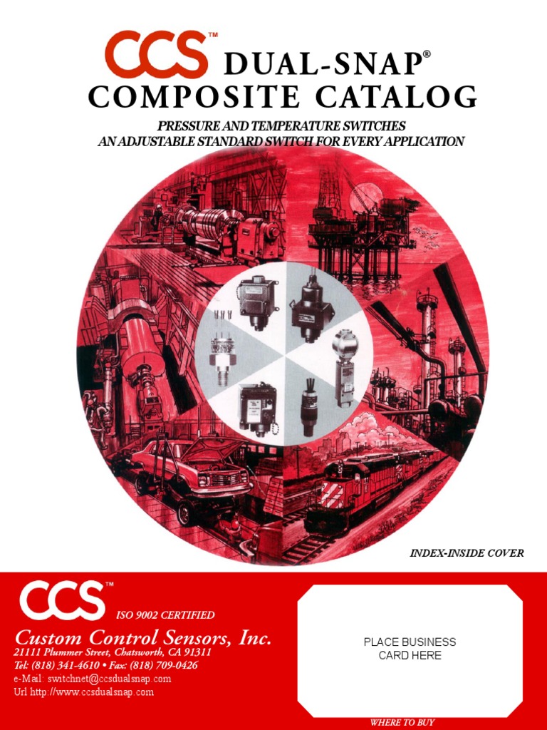 CCS Full Catalog | PDF | Switch | Electrical Engineering