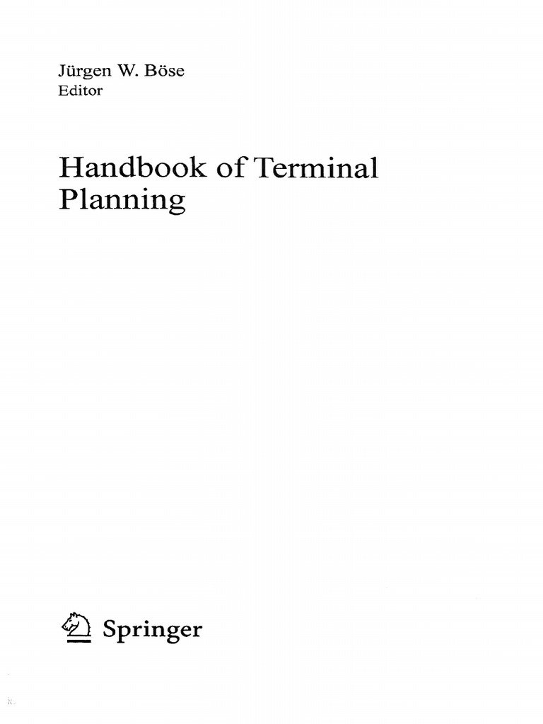 Handbook On Terminal Planning - Scan PDF | PDF | Containerization ...