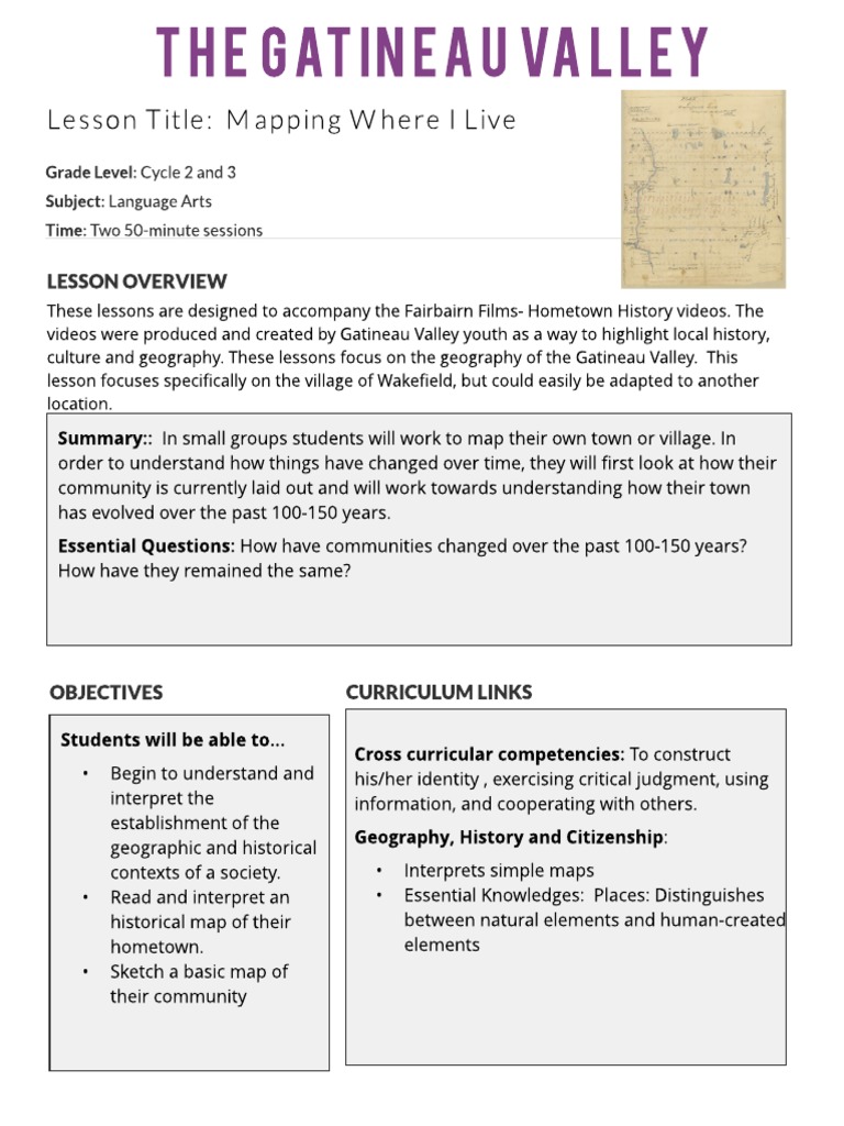Mapping Where I Live | PDF | Cartography | Map