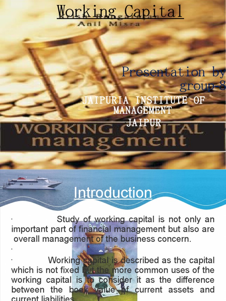 Working Capital Management | PDF | Working Capital | Capital (Economics)