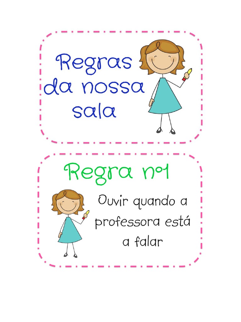 Regras Da Sala de Aula