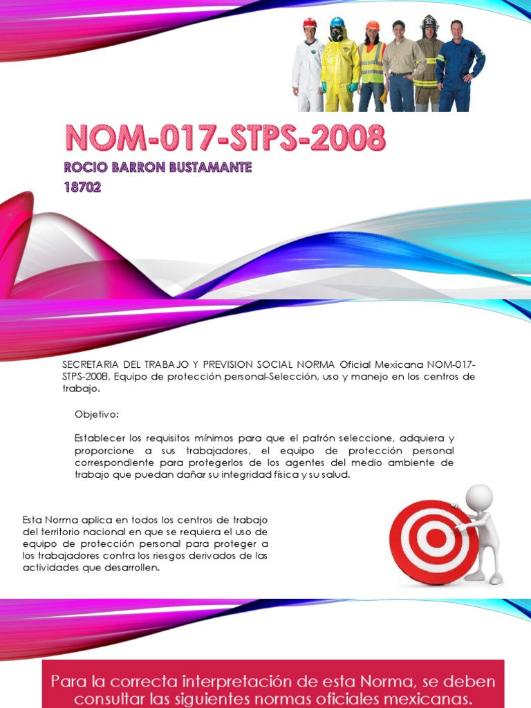 Nom 017 STPS 2008 | PDF | La seguridad | Bienestar
