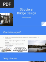Efficient Balsa Wood Bridge Design | PDF | Structural Load | Force