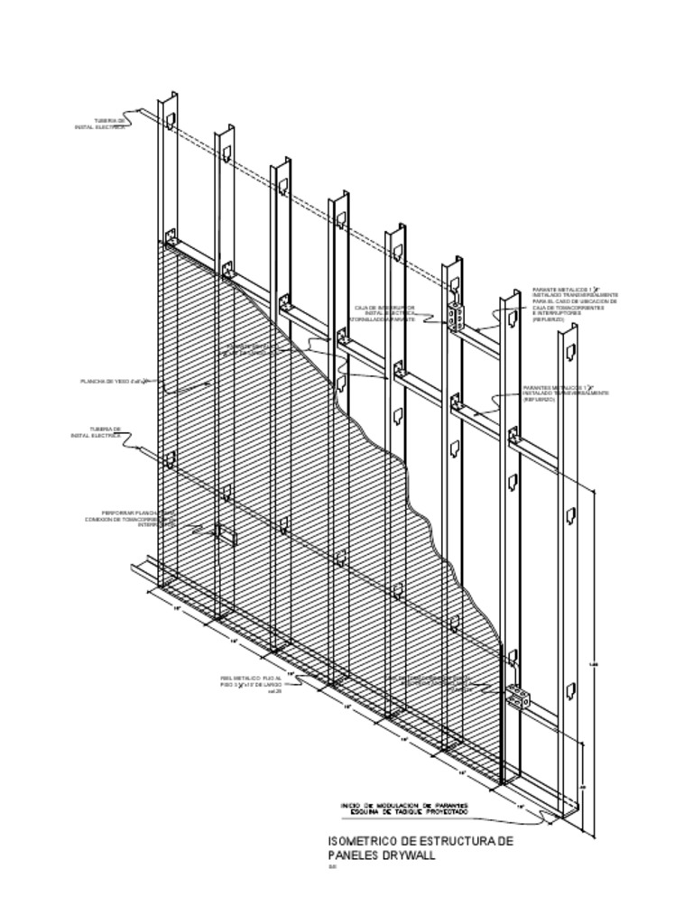 DETALLES MURO DRYWALL