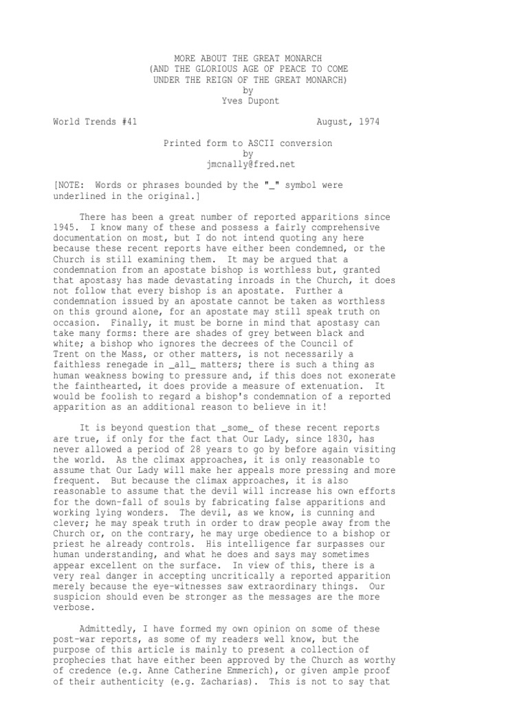 Monarch | PDF | Pope | Monarchy