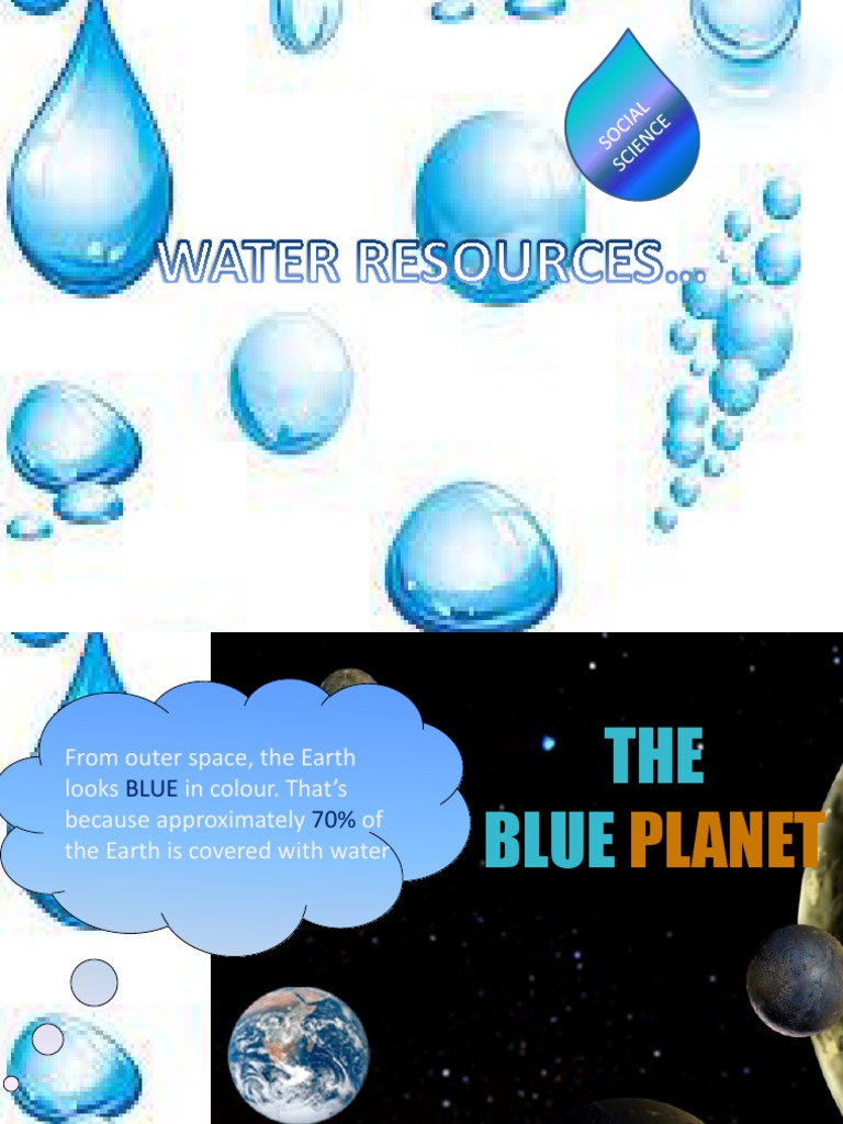 Water Resources- PPT | Water Resources | Fresh Water | Free 30-day ...