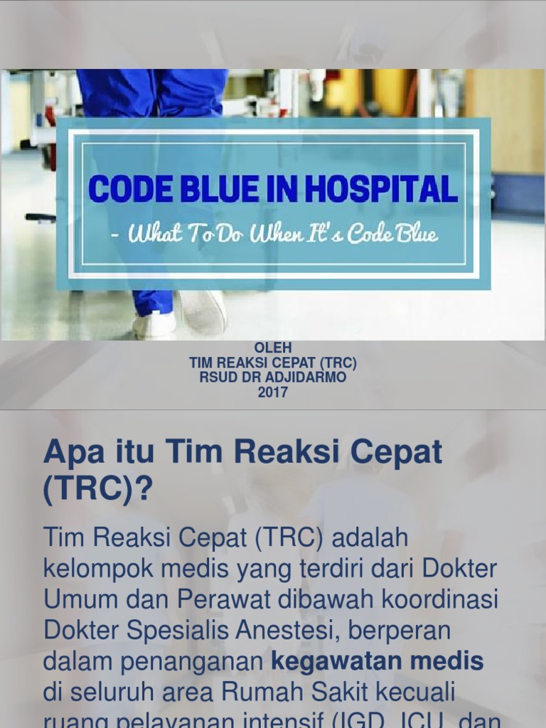 Tim Reaksi Cepat (TRC) PDF | PDF