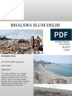 Research and Case Study of A Slum | PDF