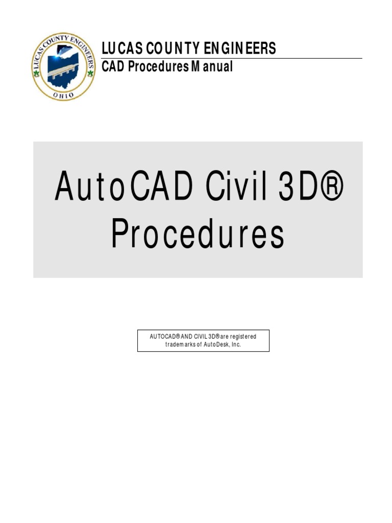 Civil 3D 2010 Procedural Manual - 201305010721272582 | PDF | System ...