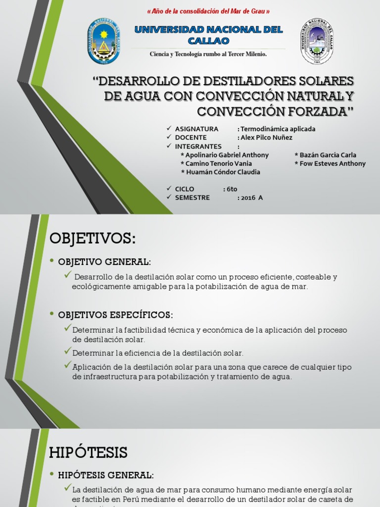 Destiladores Solares | PDF | Desalinización | Energía solar