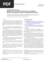 Astm E376 | PDF | Nondestructive Testing | Coating