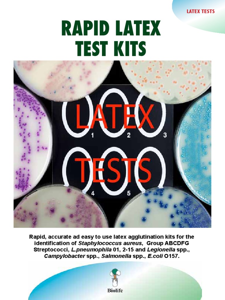 Latex Tests | Salmonella | Serotype | Free 30-day Trial | Scribd