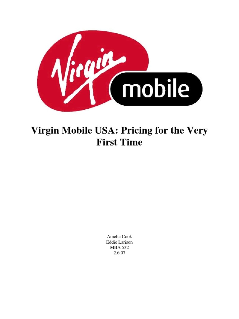 Virgin Mobile USA | PDF | Fee | Pricing