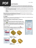 Mechanical Engineering Drawing: Rounds and Fillets | PDF