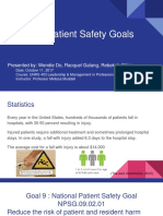 WSHA Post Fall Huddle Tool | PDF | Patient | Nursing