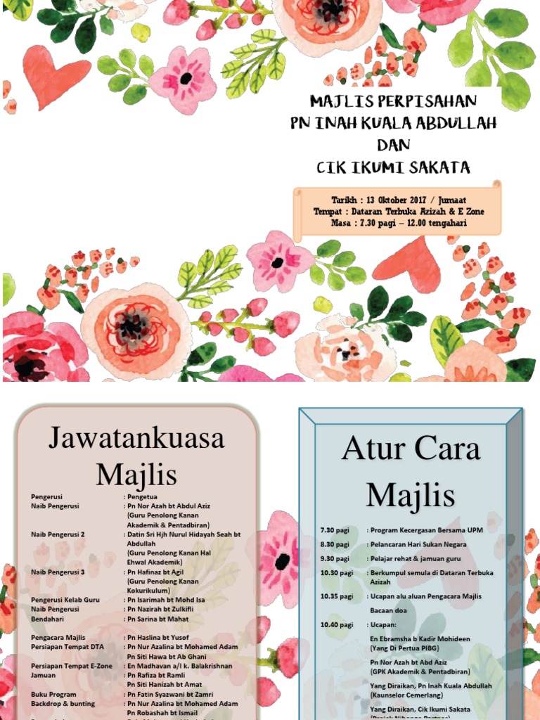 Contoh Buku Program | PDF