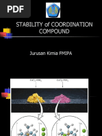 CMY 285 Experiment 3 - U20518073 | PDF | Coordination Complex ...
