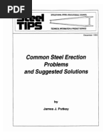 Struc Steel Erection Aids PDF | PDF | Structural Steel | Truss