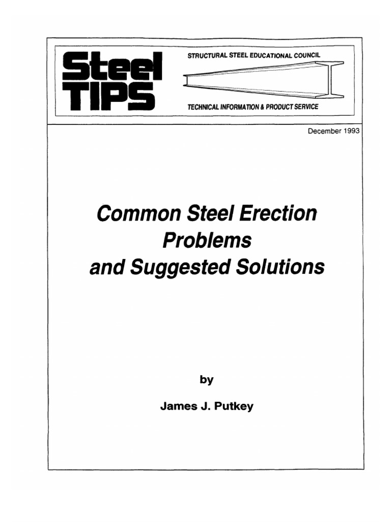 Steel Tips 1 | PDF | Structural Steel | Screw