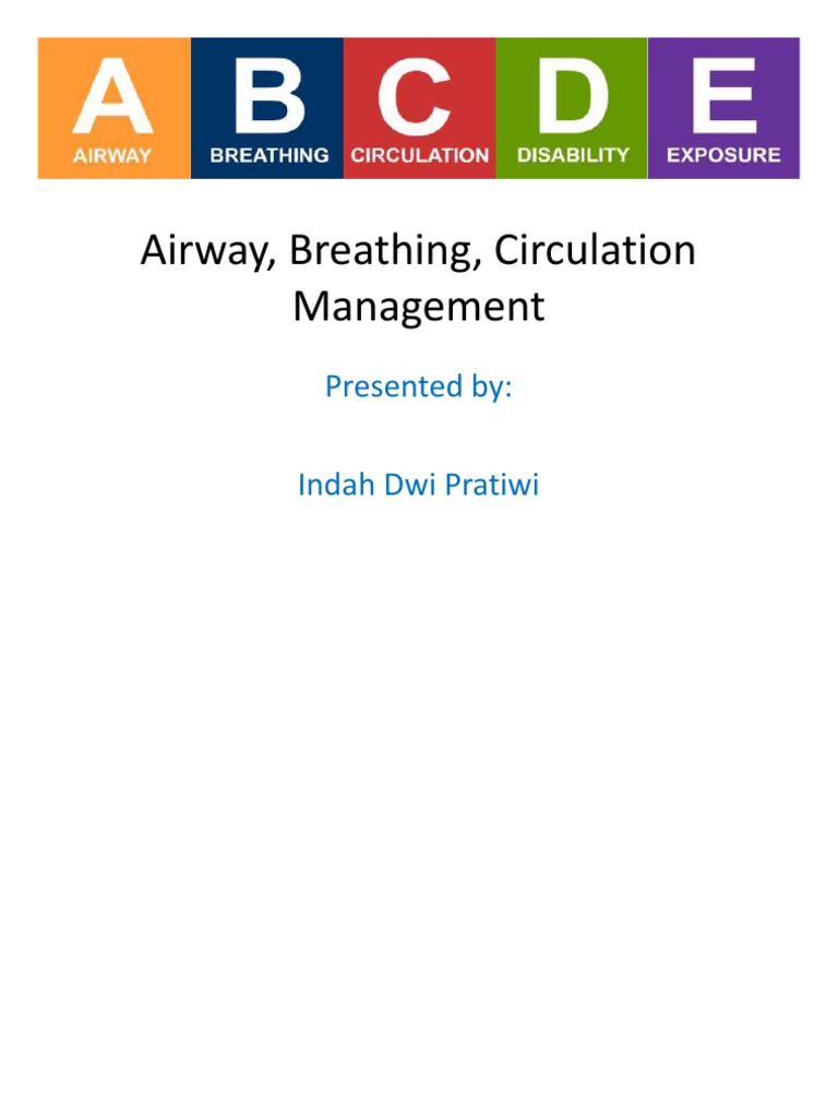 ABCDE Management | Respiratory Tract | Lung