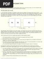 Table of Paper Sizes From 4A0 To A10 | PDF