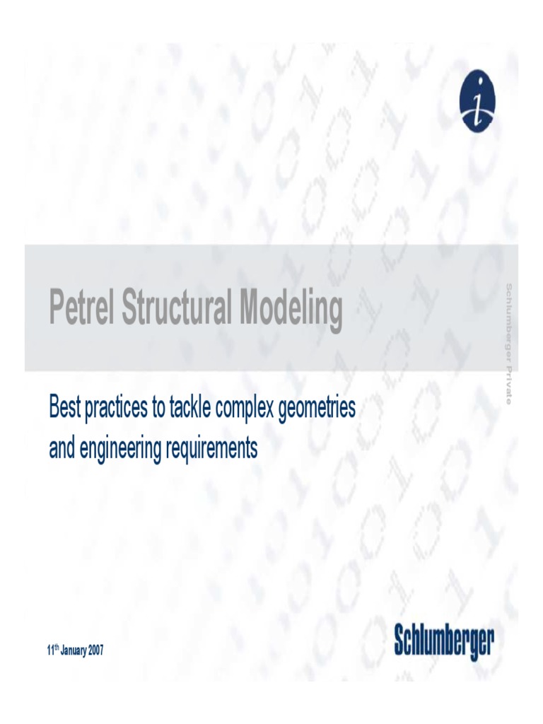 Petrel Structural Modeling | Fault (Geology) | Simulation