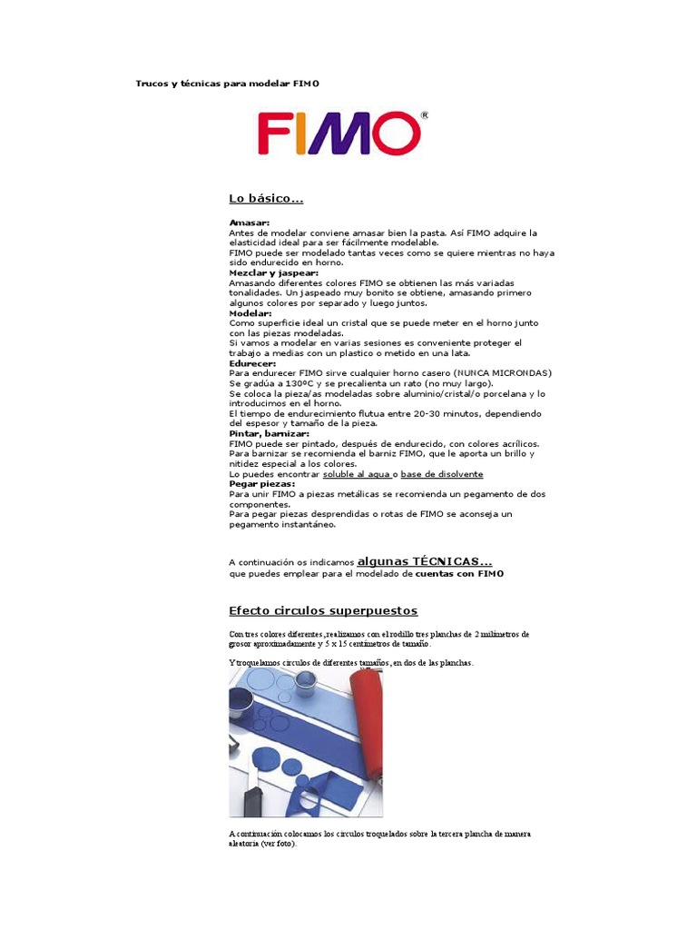 Trucos y Técnicas para Modelar Fimo | PDF | Aluminio | Naturaleza