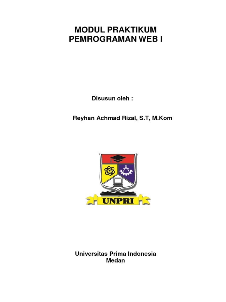 Modul Praktikum Pemrograman Web 1 | PDF