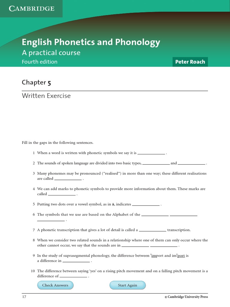 Phonetics and Phonology Exercises | PDF | Vowel | Consonant