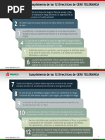 13 Directrices Cero Tolerancia | PDF