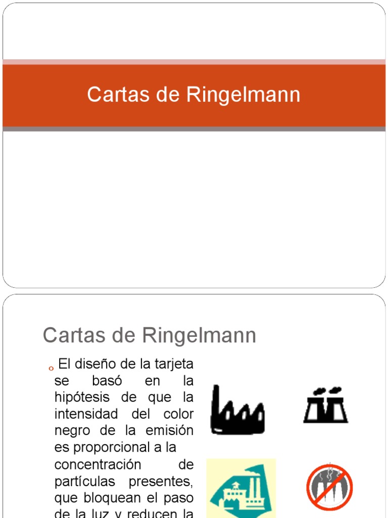 Cartas de Ringelmann | Descargar gratis PDF | Dom | Color