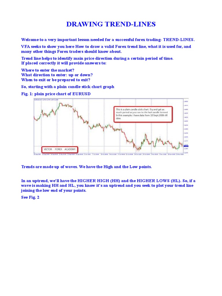 Drawing Trendlines | Download Free PDF | Market (Economics) | Economies