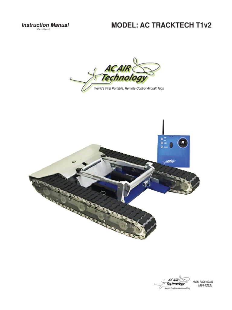 Model: Ac Tracktech T1V2: Instruction Manual | PDF | Battery Charger ...