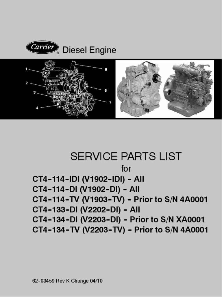 Carrier Parts Catalog | PDF | Systems Engineering | Vehicles