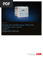 REF 615 Relay Manual | PDF | Electrical Engineering | Electromagnetism