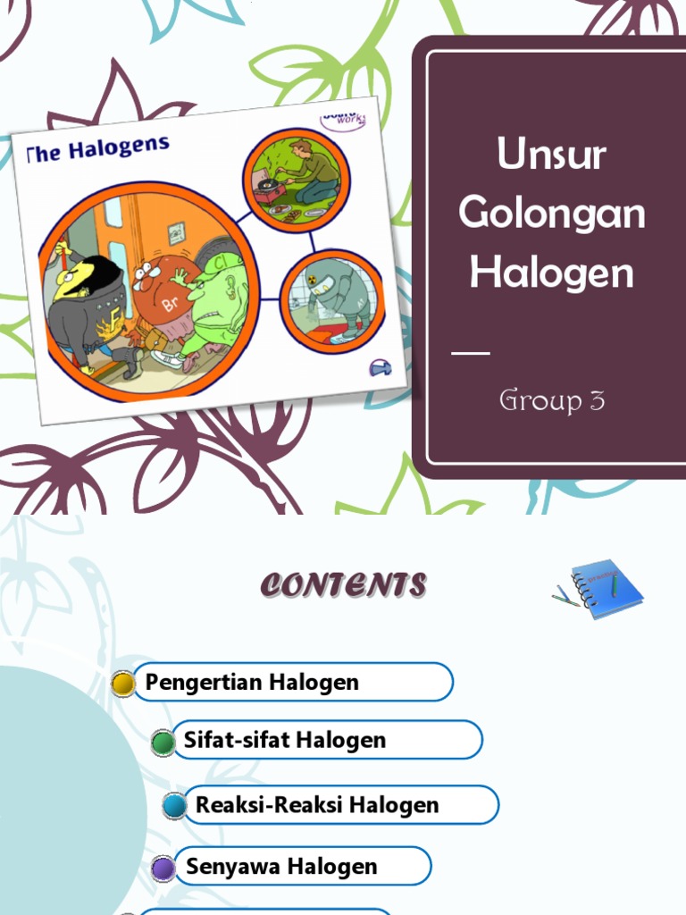 Halogen | PDF
