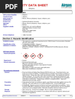 Mapp Gas SDS Sheet | PDF | Personal Protective Equipment | Firefighting