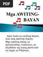 Awiting Bayan | PDF