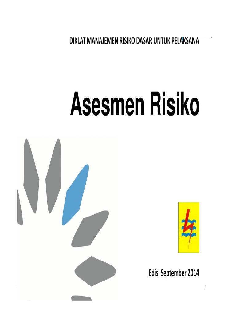 Materi 5P - Asesmen Risiko PDF | PDF