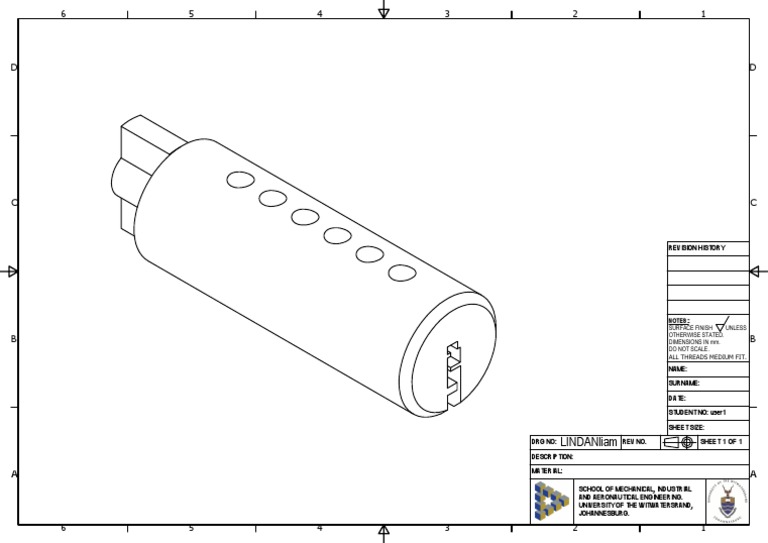 Engineering drawing revision history and notes | PDF