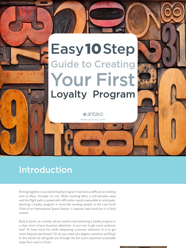 10 Step Guide to Creating a Loyalty Program.pdf | Loyalty Program ...