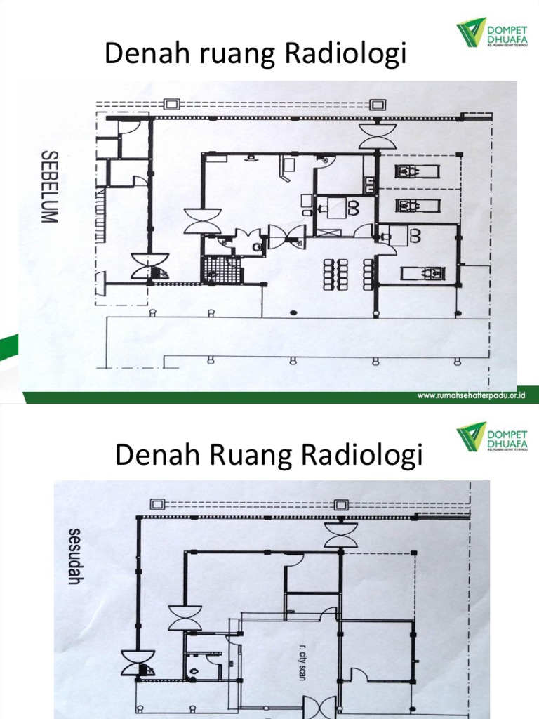 Denah Ruang Radiologi Dan Ex Musholla | PDF
