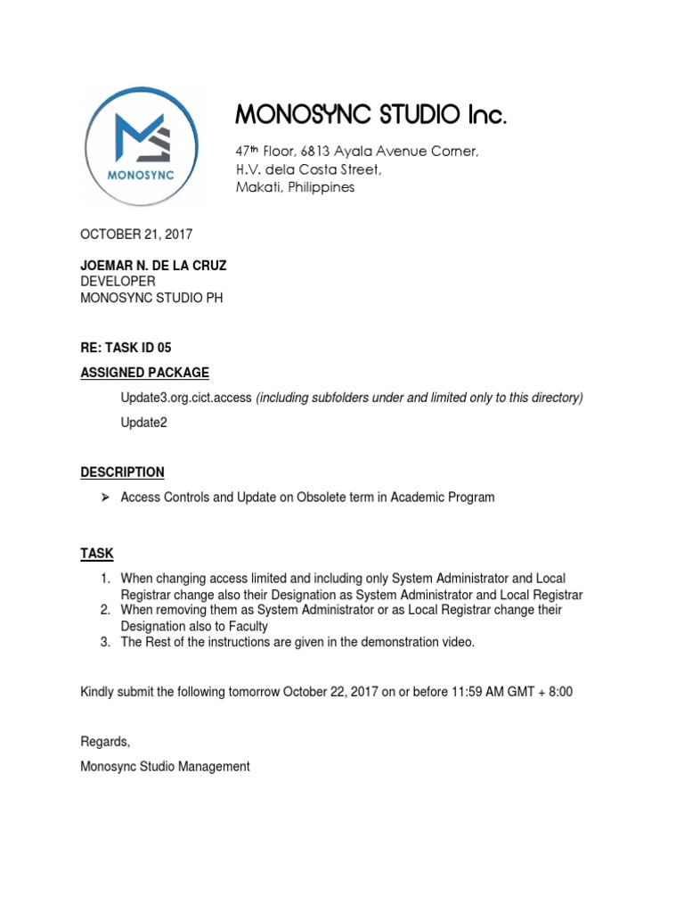 Task Id 05 | PDF | System Software | Software Development