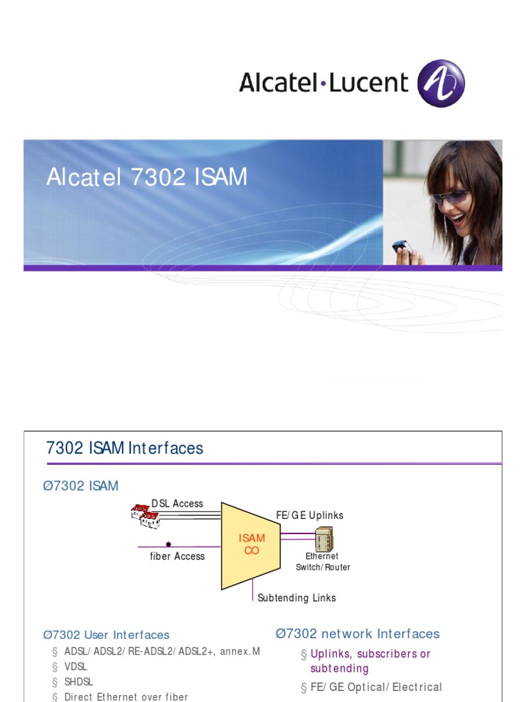 Alu 7302 Isam PDF | PDF | Fiber To The X | Digital Subscriber Line