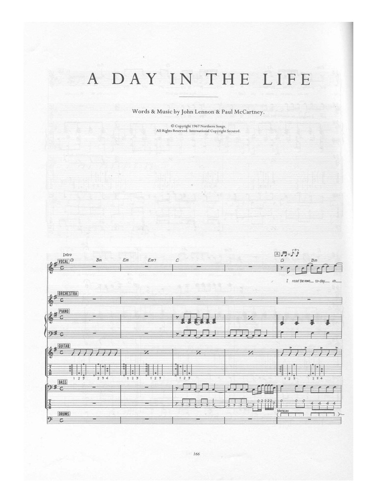 Full Score The Beatles Complete Scores PDF | PDF