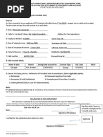 Sample Filled - Form-13 | PDF | Employee Benefits | Pension