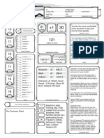 Mythic Bastionland Character Sheets | PDF