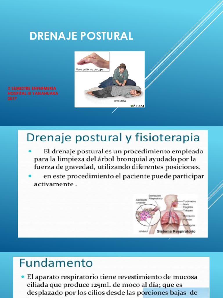 Drenaje Postural | PDF