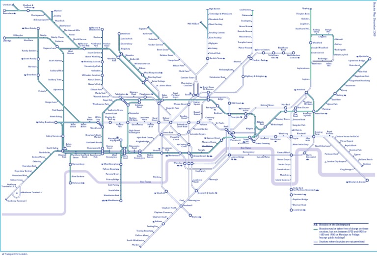 Bicycle Tube Map | PDF