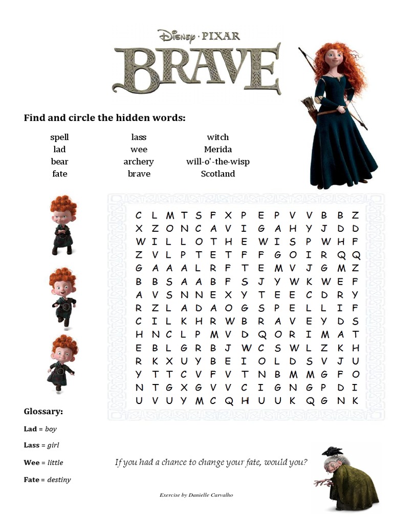 Brave - Movie Activity | PDF